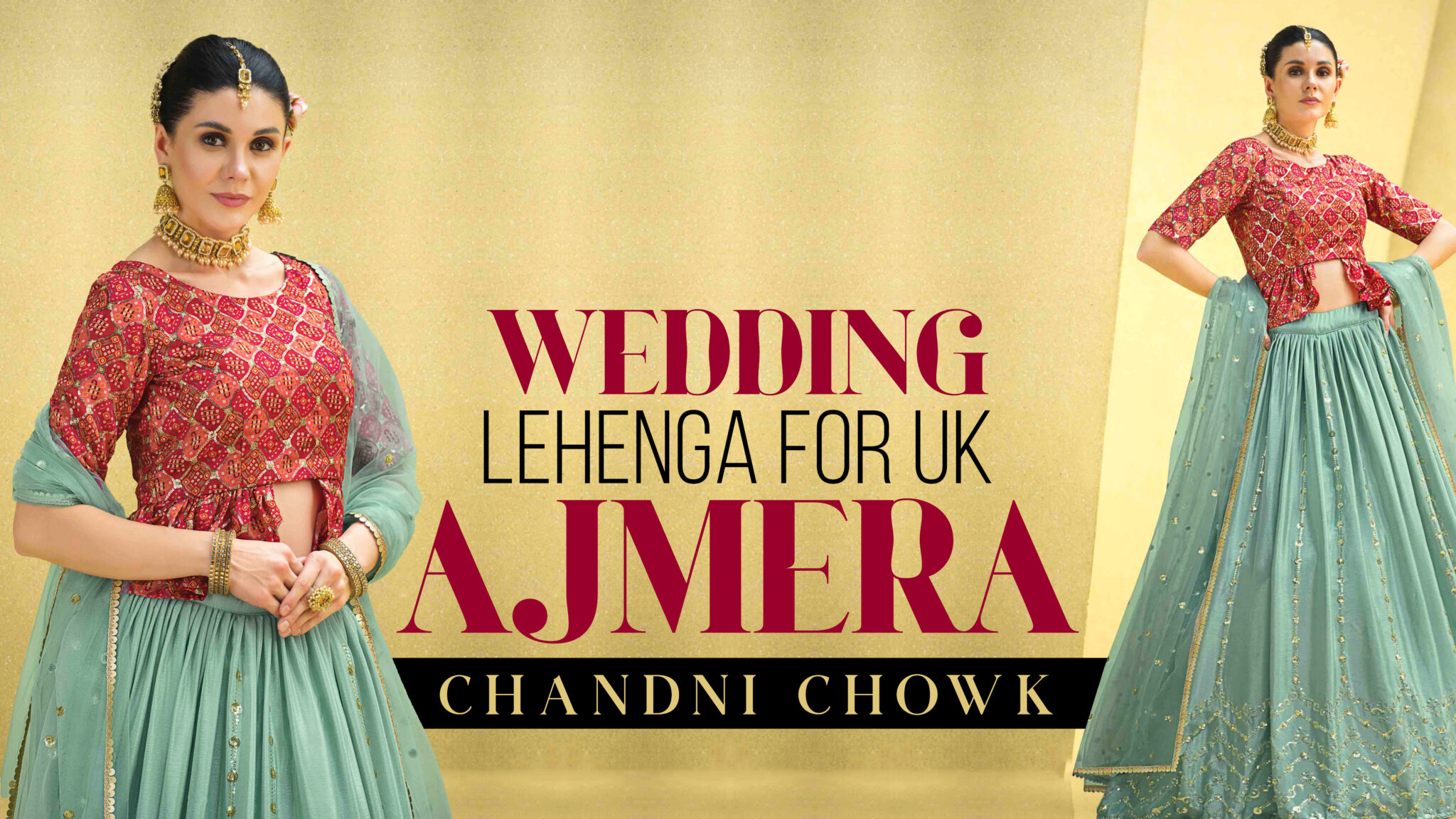 Wedding Lehenga for UK Brides | Ajmera Chandni Chowk Delhi – Bridal ...